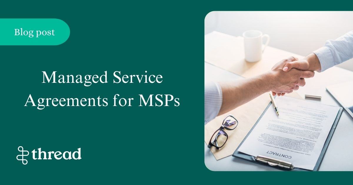 MSP SLA - Guide to Managed Service Agreements
